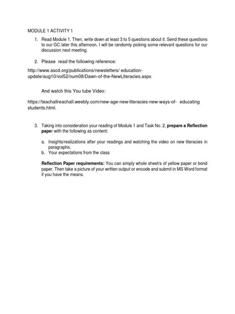 3 Module 1 Activity 1 Pdf