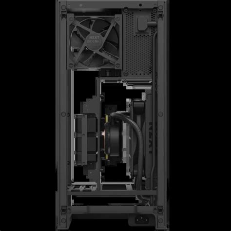 Nzxt H1 Mini Itx Computer Case With 650w Psu Tm