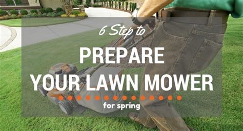 6 Step To Prepare Your Lawn Mower For Spring | My Greenery Life
