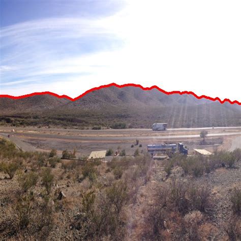 Proposed Skyline Extraction Approach A Input Image B Output Of Download Scientific