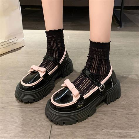 Jual Mary Jane Wanita Pita Lucu Sepatu Perempuan Kasual Korean Style