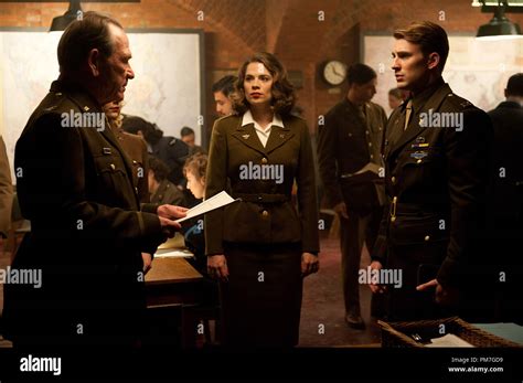 Chris Evans Hayley Atwell Captain America Banque De Photographies Et D