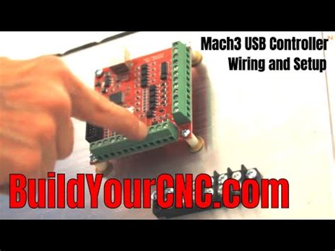 Mach3 USB Controller Setup And Wiring Guide