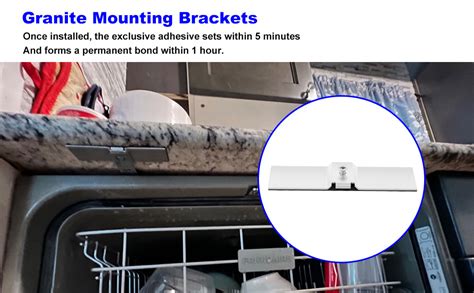 Granite Dishwasher Mounting Bracket Kit Granite Grabber