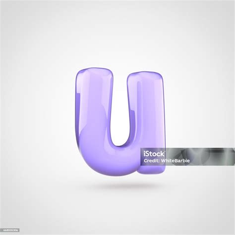Glossy Violet Cat Huruf U Huruf Kecil Ilustrasi Stok Unduh Gambar Sekarang Alfabet Berkilau