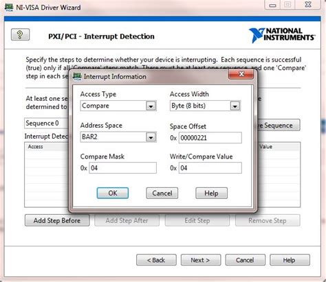 Solved Ni Visa Pci Driver With Interrupt Detection Ni Community