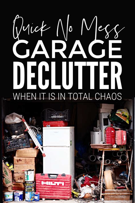 Declutter Your Garage