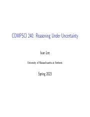 Lecture21 Pdf COMPSCI 240 Reasoning Under Uncertainty Ivan Lee