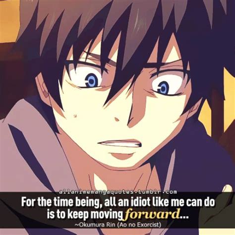 The Source Of Anime Quotes And Manga Quotes Blue Exorcist Rin Blue