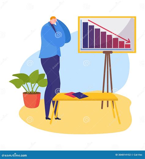 Declining Bar Graph Decrease Bar Chart Line And Solid Icon Diagram