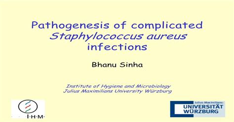 Pathogenesis Of Complicated Staphylococcus Aureus Infections Pdf