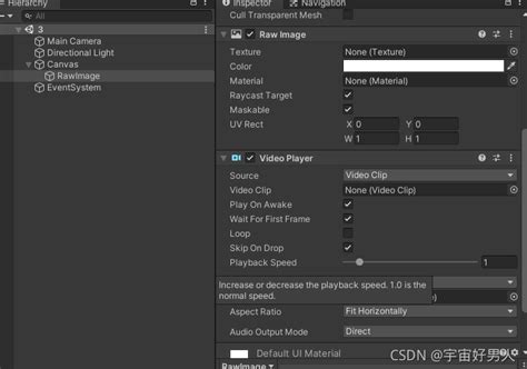 unity 视频播放 unity 播放视频 csdn博客