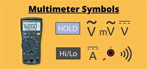 Multimeter Symbols And Meanings