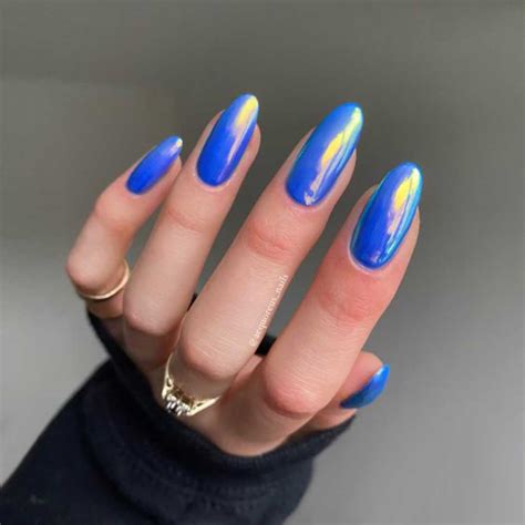 کیوت ترین مدل های کاشت ناخن با رنگ آبی