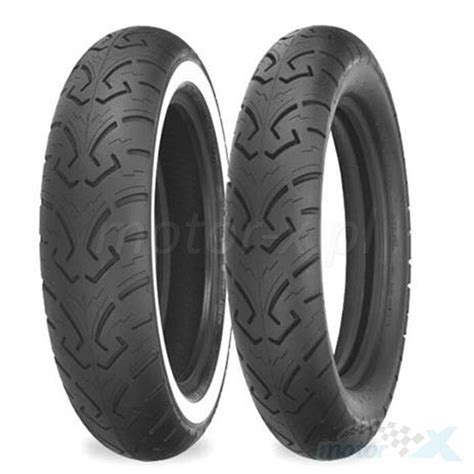Opona Motocyklowa Szosowa Shinko Mt90 16 250 74h Tl Reinf Ww Biały Bok