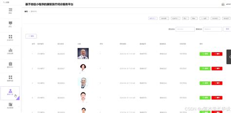 node js基于微信小程序的康复医疗问诊服务平台程序 论文 可用于毕业设计 csdn博客