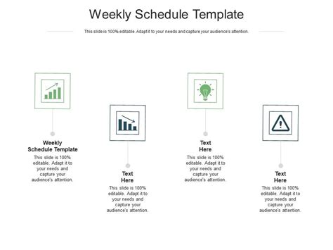 Weekly Schedule Template Ppt Powerpoint Presentation Summary Objects