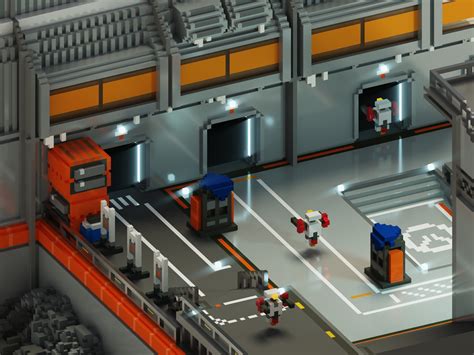 Magicavoxel 守望先锋训练靶场guomuguomu 站酷zcool