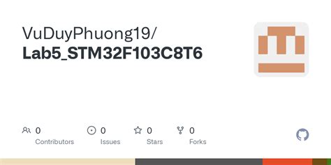 GitHub VuDuyPhuong Lab STM F C T