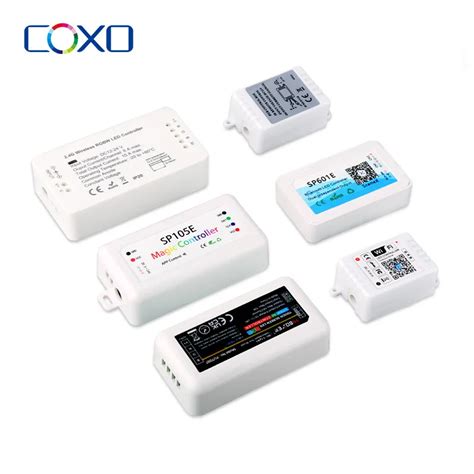 COXO SPI Led Controller SP105E RGB Channel Order Adjustable Smart Ws2812b Pixel SPI Led