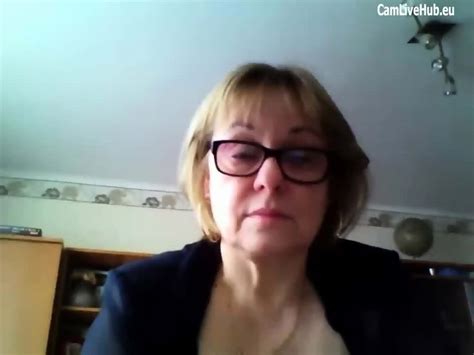 Monster Boobs Gilf Teases On Webcam
