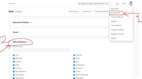 how to enable support module in erpnext frappe forum