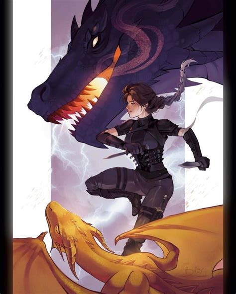 Fourthwing Fanart Fourth Wing Dragons Fanart Violet Tairn Tairn And