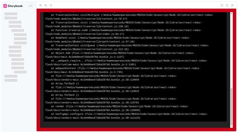 Error In Static App Build · Issue 8744 · Storybookjsstorybook · Github