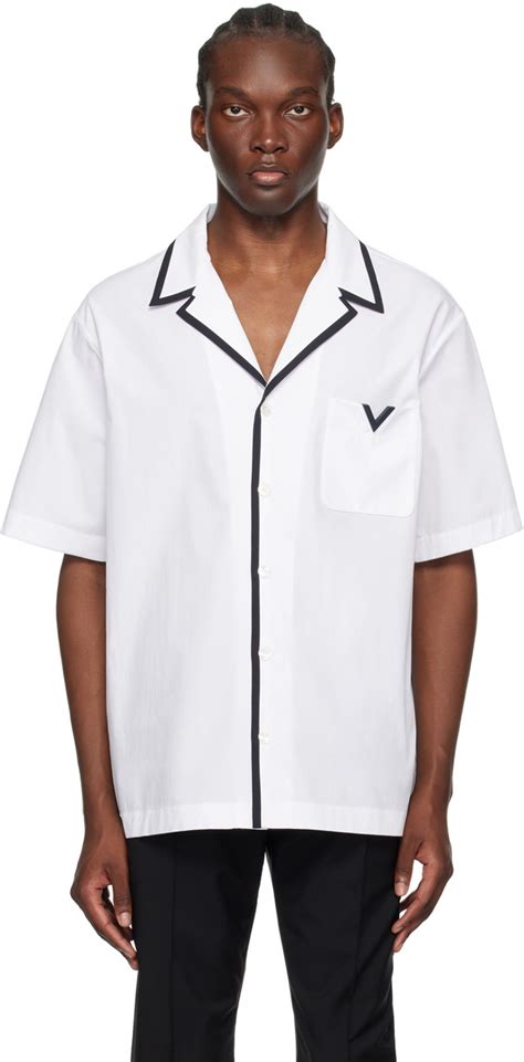 Valentino White Hardware Shirt Valentino