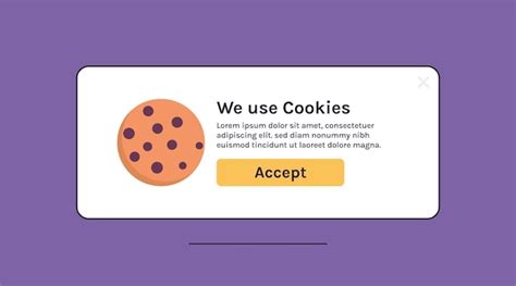 premium vector protection of personal data information cookie and