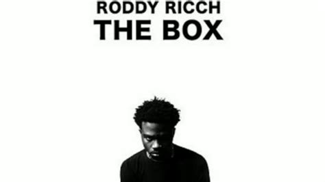 The Box Song By Roddy Ricch Youtube