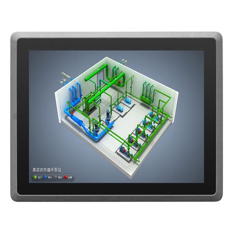 Senke Full Aluminum Enclosure Dual Lan 1024x768 12 Inch Lcd Display