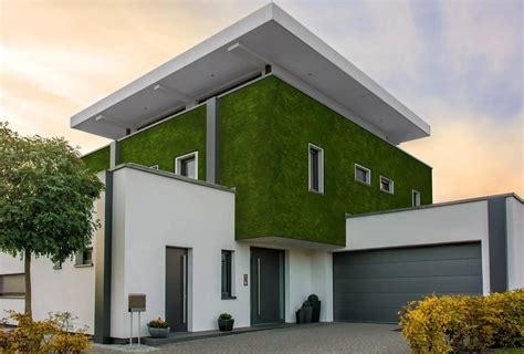 Greenovation Einzigartige Fassadenbegrünung Mit 100 Moos