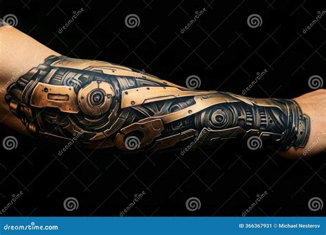 Robot Arm Tattoo Sleeve