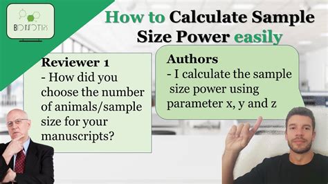 How To Calculate Sample Size Using Power Analysis To Answer Your Reviewers 👨🏻‍🔬 Power Analysis