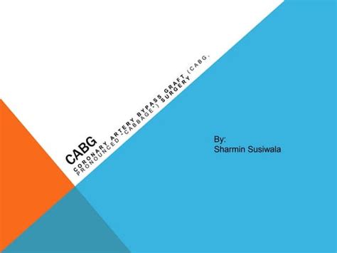 Cabg Ppt