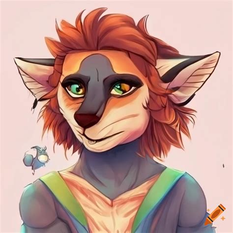 Art Of A Furry Character On Craiyon