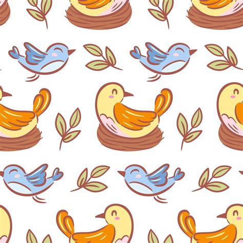 Bird Nest Pattern Vector Art Icons And Graphics For Free Download