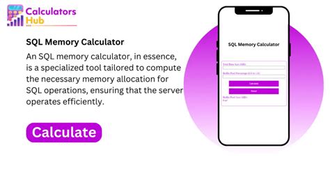 Sql Memory Calculator Online Sql Memory Calculator Online