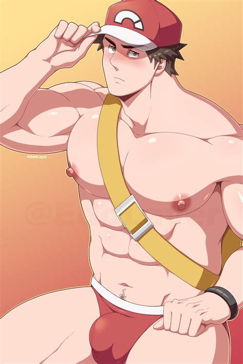 Red Pokemon And 2 More Drawn By Eddlayer Danbooru