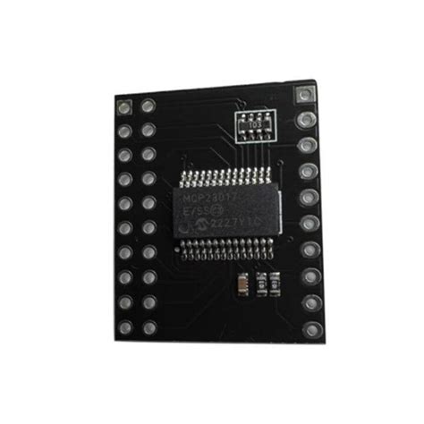 1 PCS MCP23017 Serial Interface Module IIC I2C SPI Bidirectional 16 Bit I O Expander Black