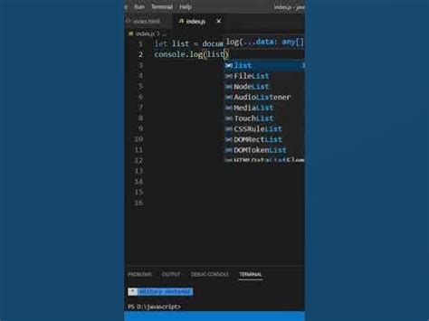 get content using querySelectorAll #javascript #shorts - YouTube