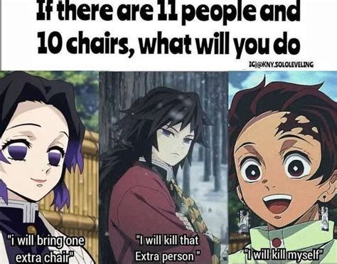 Kimetsu No Yaiba Kimetsu No Yaiba Memes Kny Memes Pin By Psycho Tea On