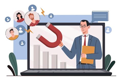 Premium Vector Creating Clients Concept