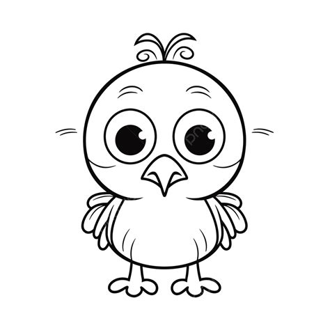만화 새 귀여운 색칠 페이지 개요 스케치 드로잉 벡터 간단한 칠면조 그림 간단한 칠면조 개요 간단한 칠면조 스케치 Png 일러스트 및 벡터 에 대한 무료 다운로드