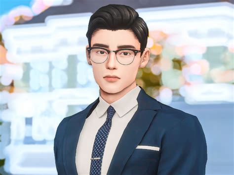 Asian Male Salaryperson The Sims 4 Sims Loverslab
