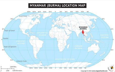 Where Is Myanmar Located Where Is Myanmar