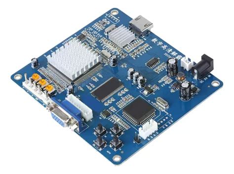 Placa Convertidora De Salida De Vídeo Hd Vga rgb cga ega yuv Cuotas sin interés