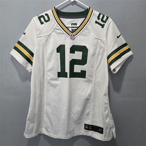 Nfl Green Bay Packers Aaron Rodgers Jersey Nike On Field Womens Size Xl