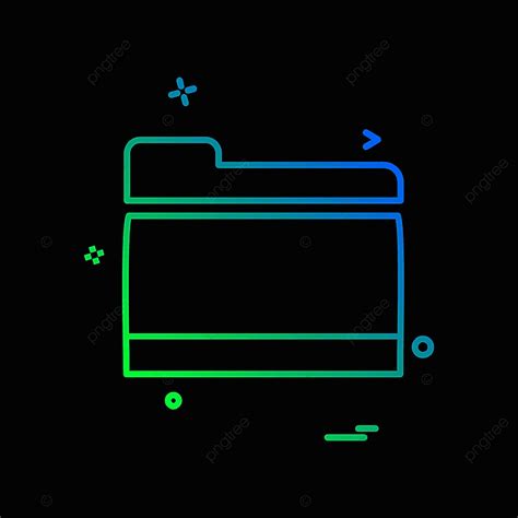 File Design Vector Hd Images File Icon Design Vector Flat Web